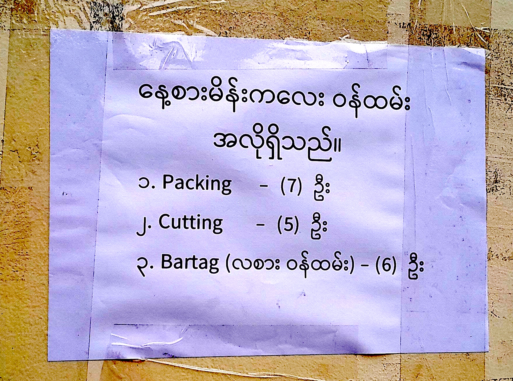 Into the Life of Myanmar Women Factory Workers - Visual Rebellion ...